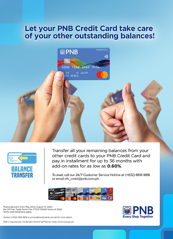 PNB Credit Cards Home